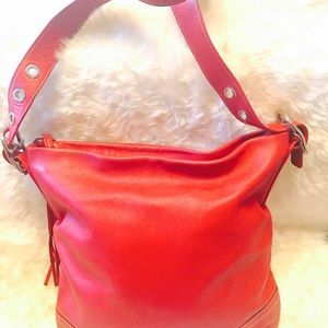 Coach | Bags | Red Coach Crossbody Bag | Poshmark